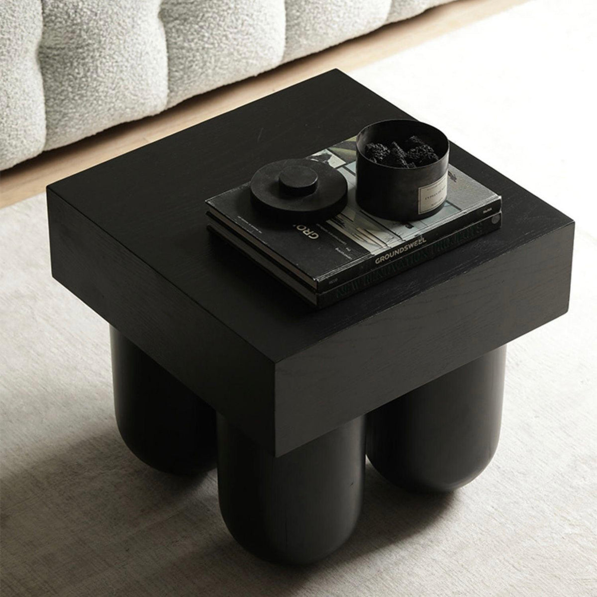COZONI Seno Side Table | Black Oak Veneer – COZONI US