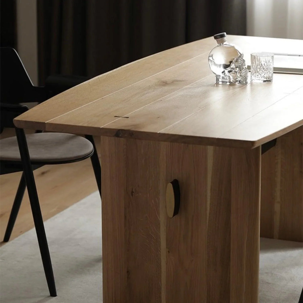 COZONI Cora Dining Table | Solid oak wood | Working Desk – COZONI US