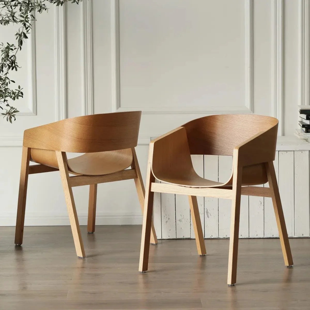 COZONI Lucas Dining Chair | Oak Wood – COZONI US